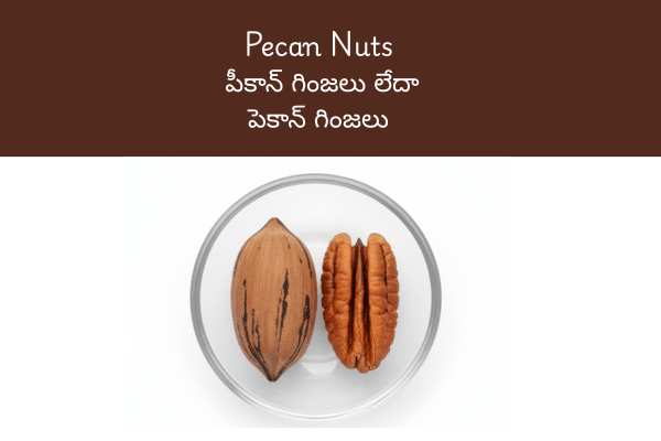 Top 10 Pecan Nuts Benefits | Name Meaning In Telugu | Complete Guide